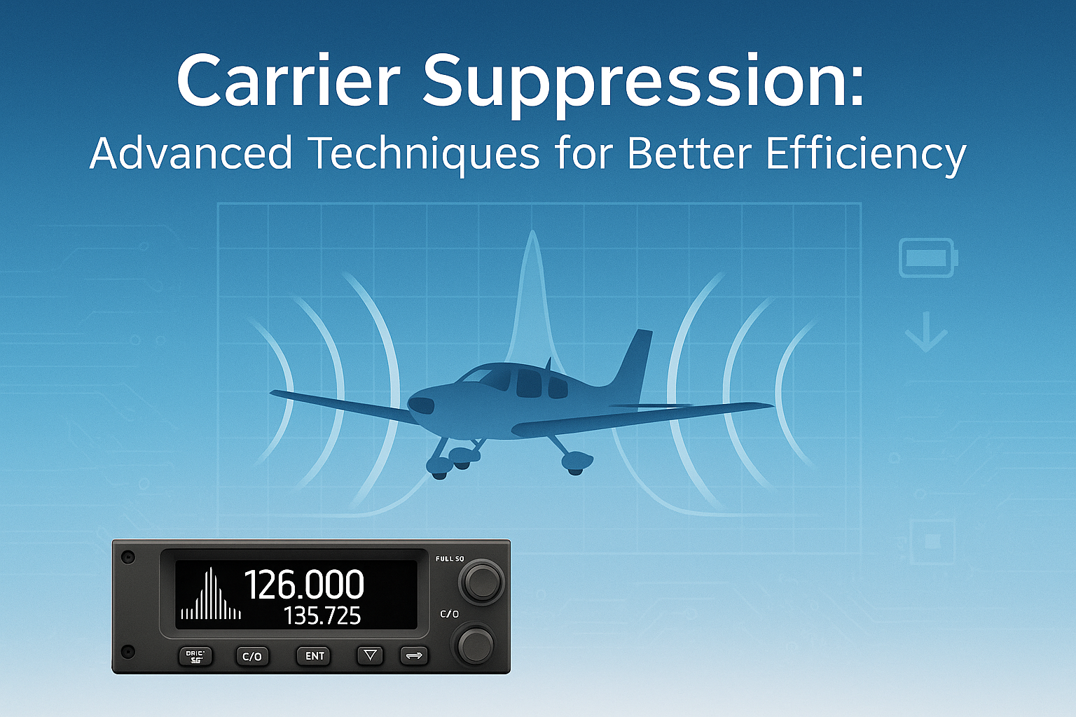 Carrier Suppression: Advanced Techniques for Better Efficiency