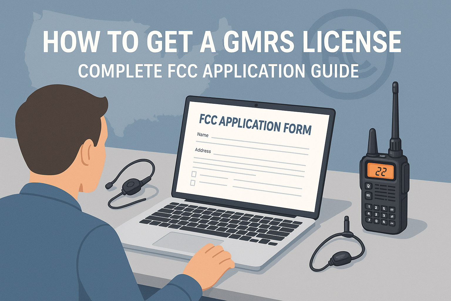 How to Get a GMRS License: Complete FCC Application Guide